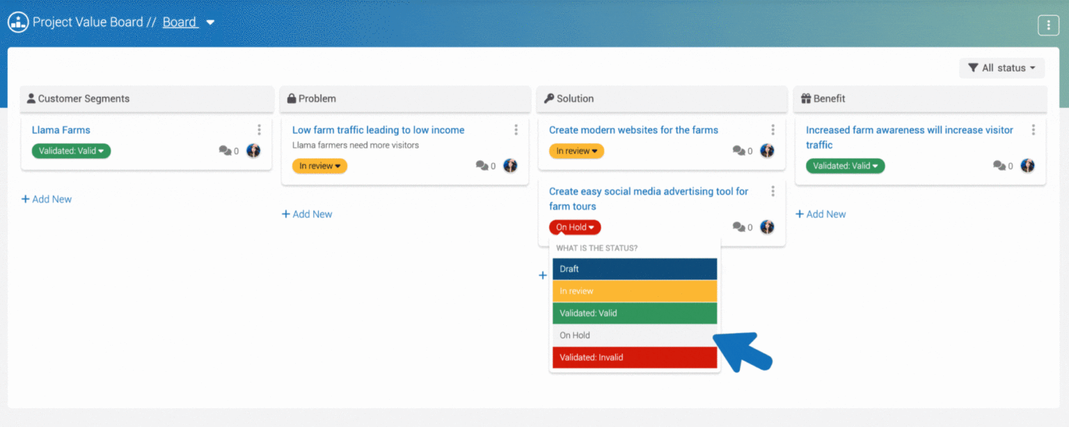 Cross functional project management - Leantime