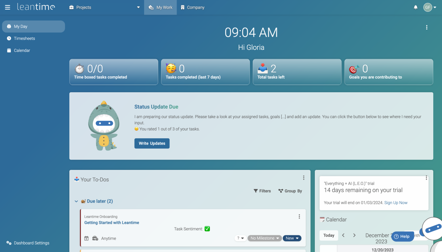 Creating a Supportive Work Environment - Leantime