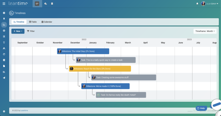 Leantime - Leantime: Productivity as an Embedded Platform as a Service