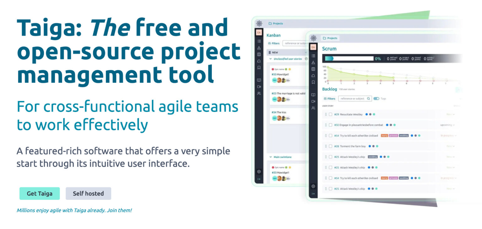 Leantime vs OpenProject vs Taiga | Full Comparison - Leantime